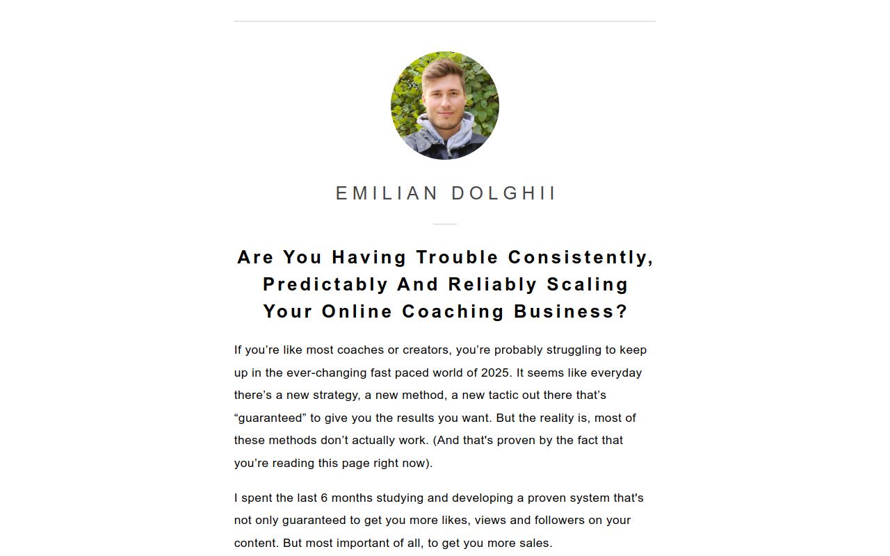 Emilian's Site